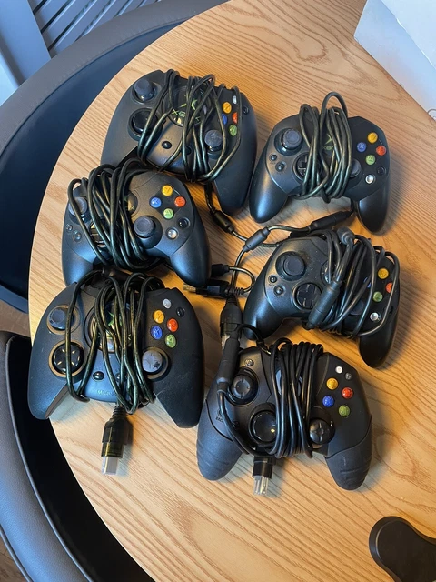 ORIGINAL XBOX CONTROLLER Bundle. 6 Controllers For the Original Xbox ...
