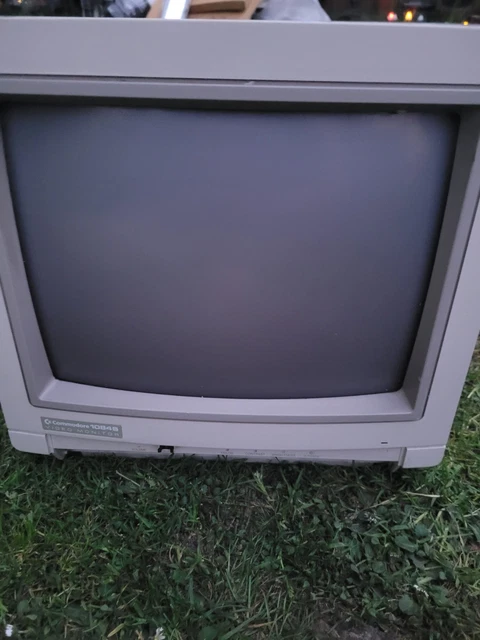 VERY RARE COMMODORE 1084S-P1 (Philips Made) CRT Monitor Amiga Commodore ...