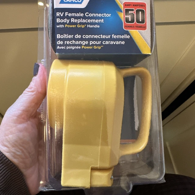 CAMCO 55353 RV Camper Motorhome 50A 125/250V Female Plug Usa Seller $26 ...