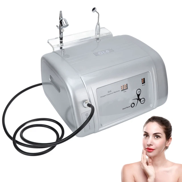 OXYGEN HAIR FACIAL Skin Care Beauty Oxygen Injection Therapy Machine ...