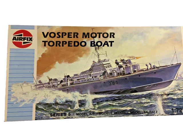 AIRFIX 05280 MTB Vosper Motor Torpedo Boat - 1 72 £19.95 - PicClick UK