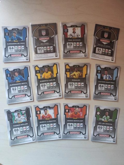 2026 PANINI PRIZM Monopoly World Cup Base - Pick Your Cards - Elige tus ...