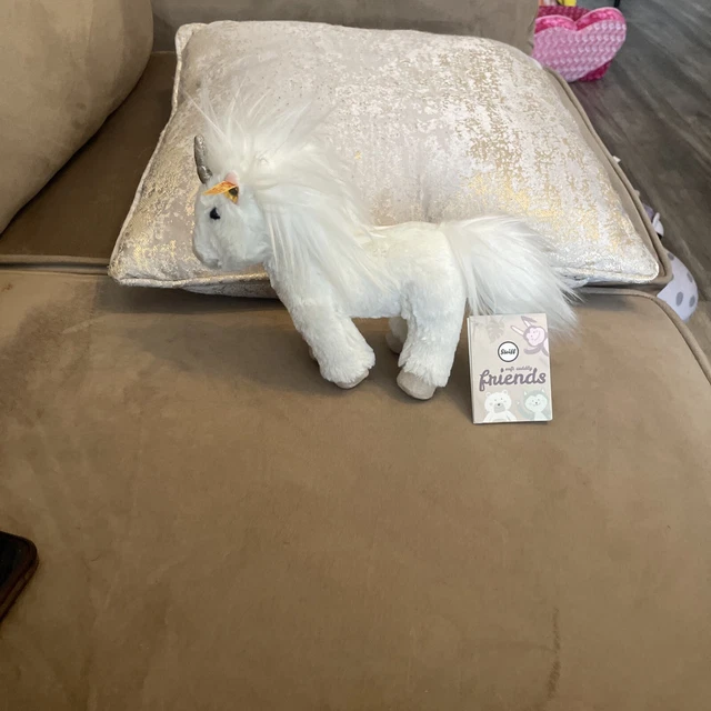 STARLY STEIFF UNICORN with Ear Stud Soft Toy Plush Bnwt £10.00 ...