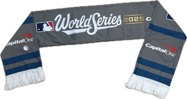 TORONTO BLUE JAYS 2025 MLB “World Series” Official Scarf vs. LA Dodgers ...