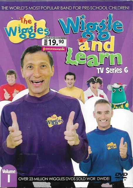 THE WIGGLES WIGGLE And Learn TV Series 6 Vol.1 DVD Region 0 Pre-School ...