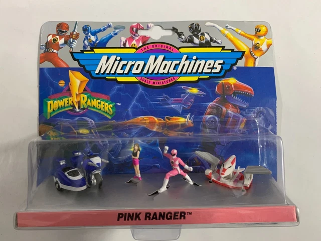 MICRO MACHINES POWER RANGERS Pink Ranger - Galoob 1994 Neuf New EUR 49 ...