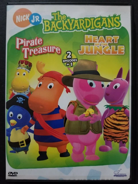 THE BACKYARDIGANS: PIRATE Treasure/Heart of the Jungle 2 Episodes DVD ...