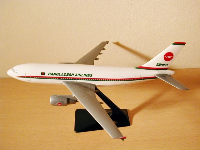 BIMAN BANGLADESH AIRLINES Scale 1-200 model Airbus A310 Aircraft ...