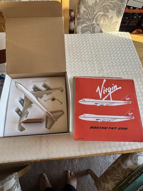 RARE MODEL RETRO Virgin Atlantic Boeing 747-200 £208.72 - PicClick UK
