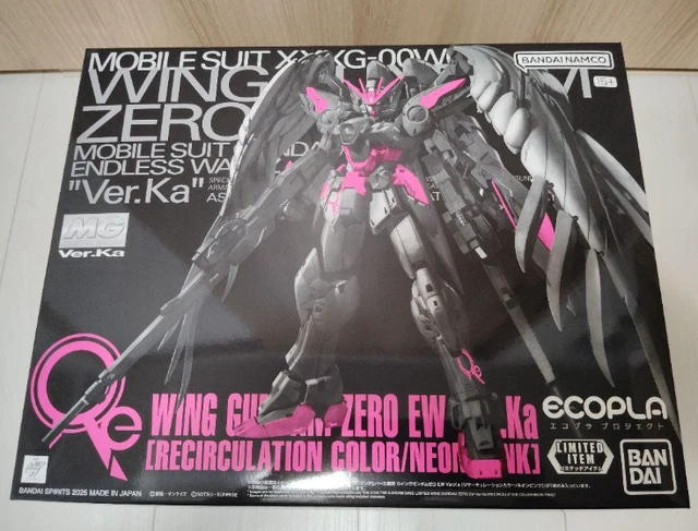 MG 1/100 WING Gundam Zero EW Ver.Ka Neon Pink Model Kit Gundam Base ...