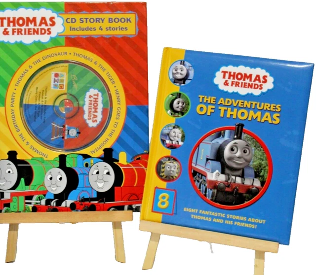 THOMAS & FRIENDS CD Read-Along Book, Adventures Of Thomas Tank Engine ...