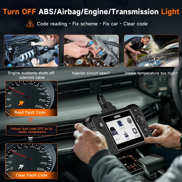 BMW 1 SERIES Multi-System OBD2 Car Scanner Tool ABS SRS Engine Code ...