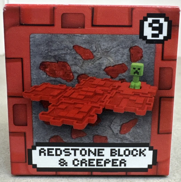2025 MCDONALD’S MINECRAFT Movie Happy Meal Toy Red #9 Redstone Block ...