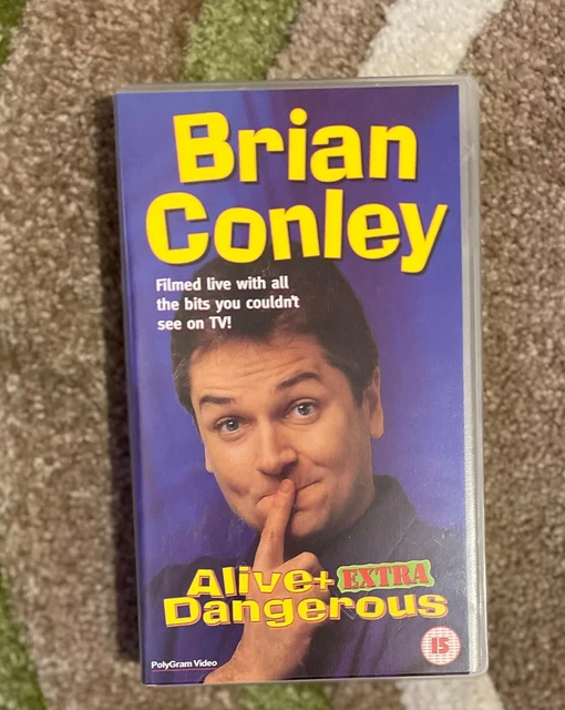 BRIAN CONLEY - Alive And Extra Dangerous (VHS, 1996) £5.00 - PicClick UK