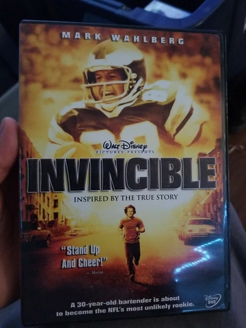 INVINCIBLE (DVD, 2006, Widescreen) Mark Wahlberg true story Disney EUR ...