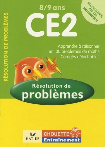 CHOUETTE RÉSOLUTION DE Problèmes de Maths CE2 ARCOM EUR 5,28 - PicClick FR