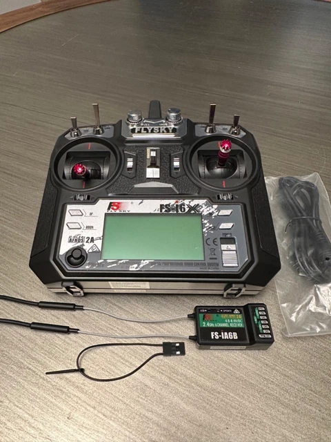 FLYSKY FS-I6X 10CH 2.4ghz RC Transmitter Controller With Ia6b Receiver ...