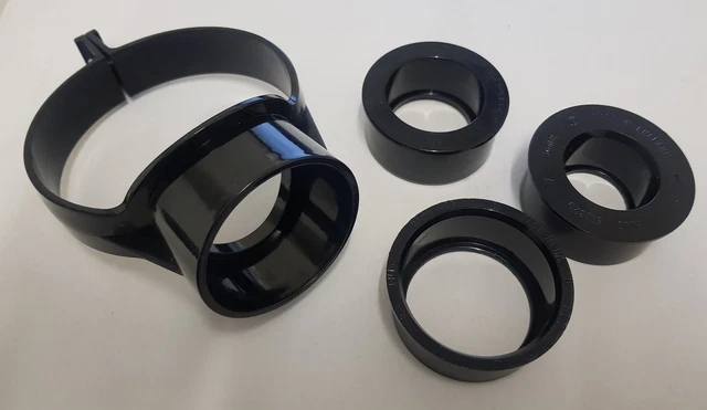 110MM STRAP ON Boss with Solvent weld adaptor 50mm/40mm/32mm soil pipe ...