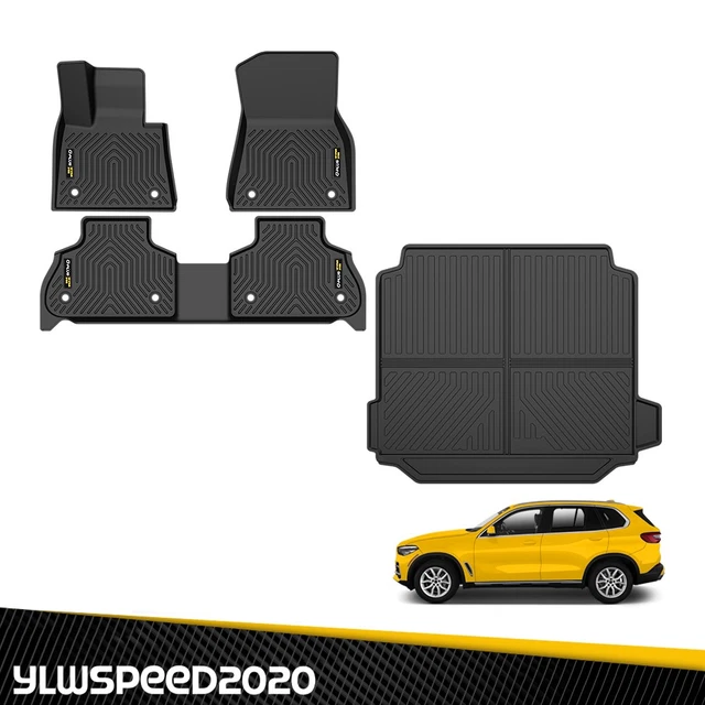 FOR BMW X5 2019-2024 2025 TPE All Weather Custom Mats Floor 3D Mats ...