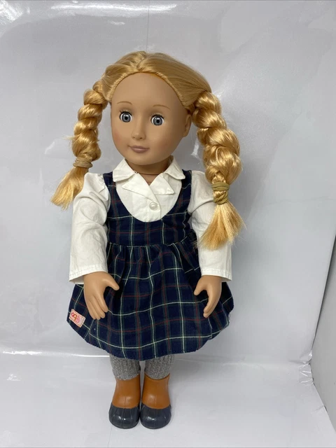 OUR GENERATION DELUXE School girl Doll In School Uniform OG Play Toy £ ...