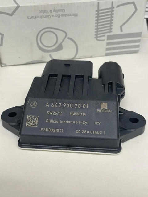 MERCEDES-BENZ OM642 V6 Glow Plug Control Unit Relay A6429007801 ...