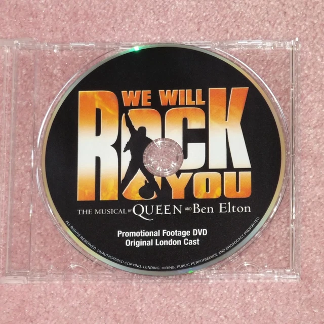 QUEEN WE WILL Rock You The Musical [Original London Cast] - RARE UK ...