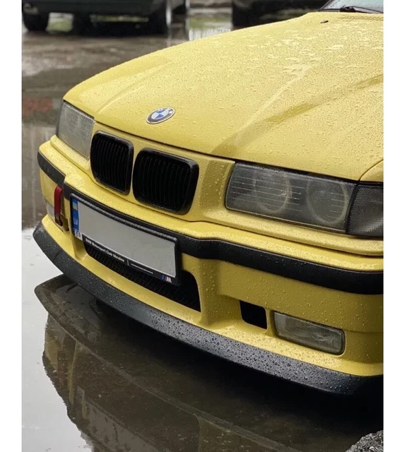 BMW E36 M3 M sport front splitter lip spoiler ABS Plastic EUR 140,21 ...