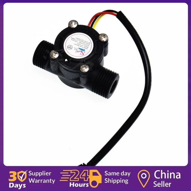 Yf S201 Water Flow Sensor 1 2 Inch Flowmeter Counter Dc 5 18v Liquid Flow Sensor Eur 7 33