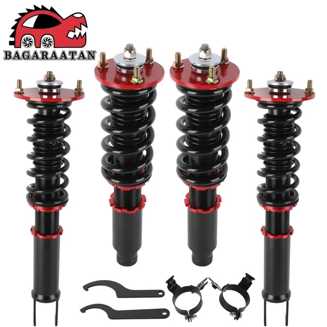COILOVER SUSPENION SHOCK Absorber Strut Kit Adjust Height for Honda ...