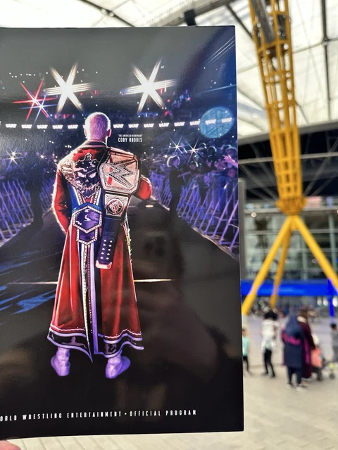 WWE 2025 LONDON UK Official UK Tour Programme Program 31/3/25 John Cena ...