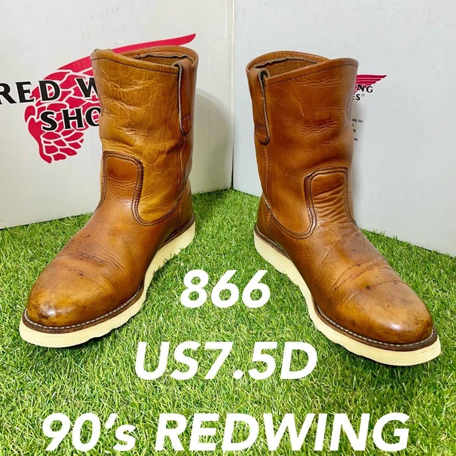 0371 DOG I 866 Red Wing Redwing 7.5D Pecos £378.52 - PicClick UK