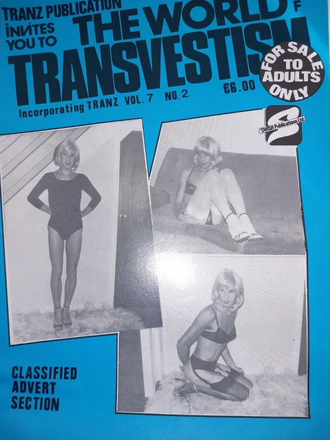 THE WORLD OF TRANSVESTISM Magazine. Vol.7 No.2 £10.00 - PicClick UK