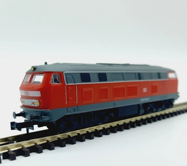 N GAUGE 1:160 Scale DB Class 218 Diesel Locomotive Train Engine Model ...