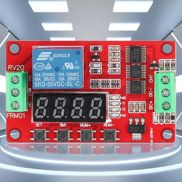 FRM01 MODULO RELÈ loop continuo 1 canale loop di ritardo automazione EUR 6,94 - PicClick IT