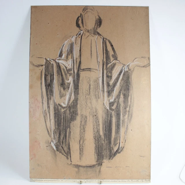 GIORGIO MATTEO AICARDI pastel drawing classical figure 20th Century Italian #24 £25.90 - PicClick UK