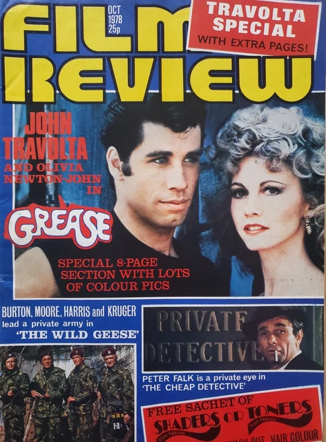 FILM REVIEW OCT 1978 **Grease Feature Is Mising**, The Wild Geese, Sly ...