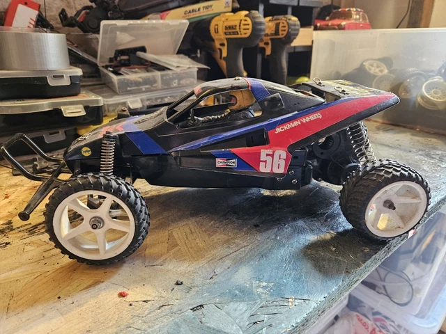 TAMIYA GRASSHOPPER 2 RC Car 1/10 Scale Vintage 1988 ROLLING Chassis No ...