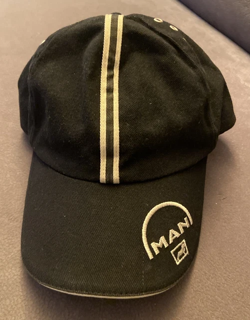 MAN + BÜSSING Löwe Logo Truck LKW Kappe, Cap Schirmmütze schwarz ...