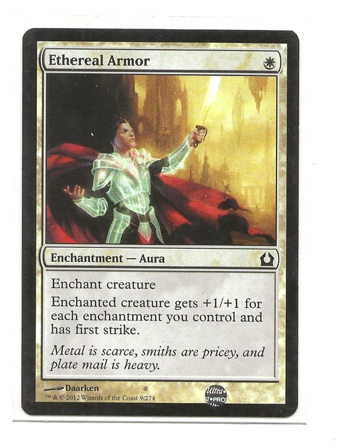 ETHEREAL ARMOR FOIL Return to Ravnica Magic English NM x1 MTG EUR 5,95 ...