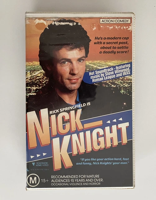 NICK KNIGHT (MIDNIGHT Cop) [VHS] Roadshow Ex-Rental Video Tape Clamshell Horror $35.00 - PicClick AU