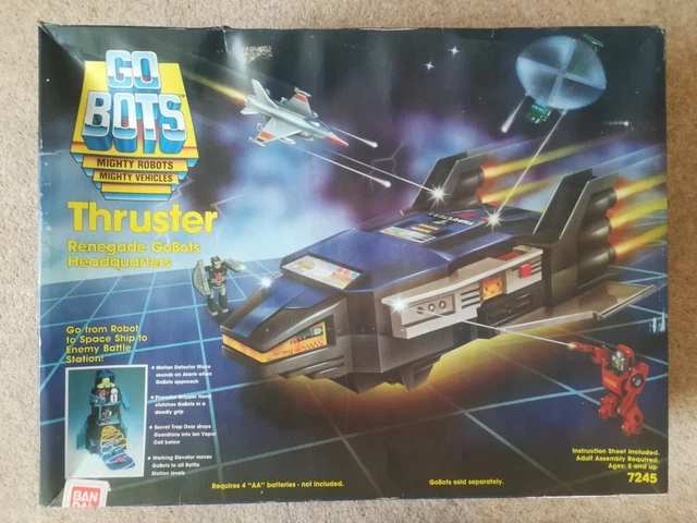 VINTAGE GOBOTS THRUSTER Renagade GoBot Headquarters Robot Tonka 1984 ...