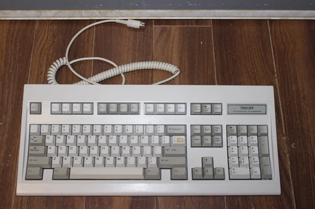VINTAGE TANDY ENHANCED Keyboard $99.99 - PicClick CA