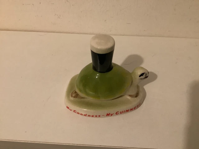 CARLTON WARE ADVERTISING Guinness Turtle ,”My Goodness My Guinness” Vgc ...