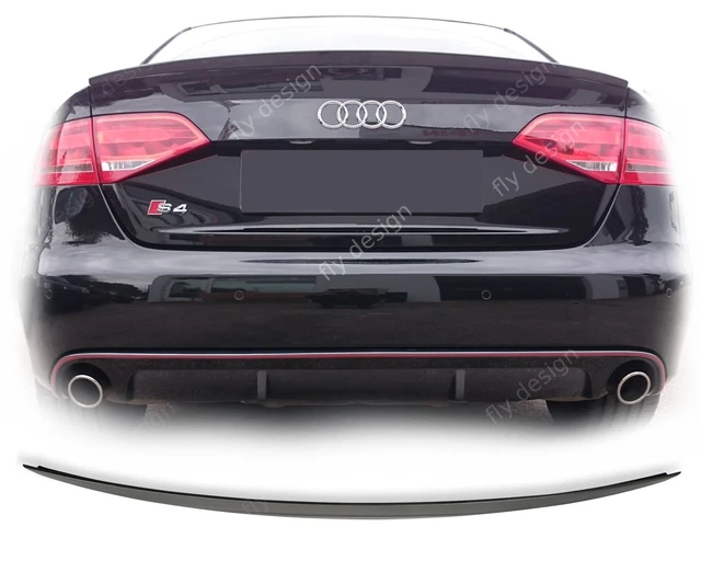 AUDI A4 B8 8k Limousine Spoiler Rear Spoiler Rear Wing AMG Style Lip ...