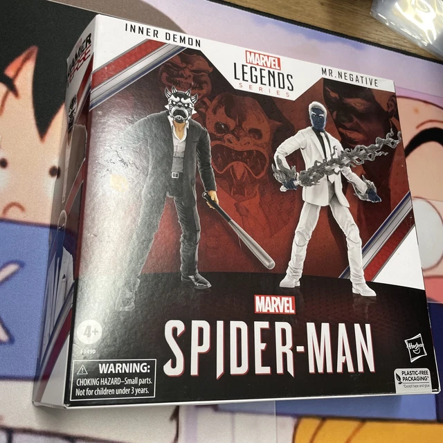 HASBRO MARVEL LEGENDS Spider-Man Mr. Negative and the Inner Demons ...