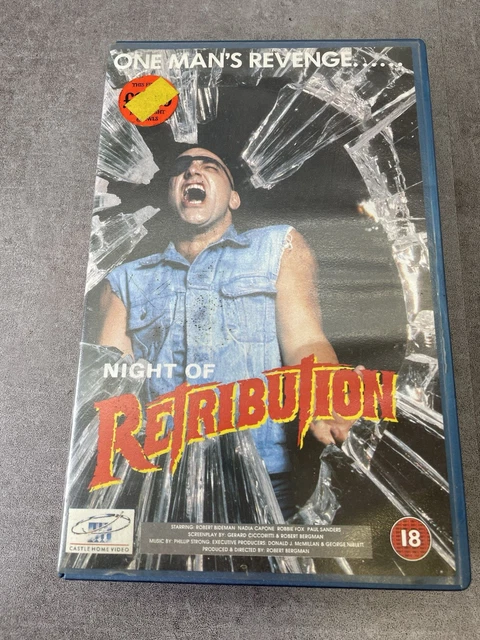 NIGHT OF RETRIBUTION rare Big Box rental VHS £9.99 - PicClick UK