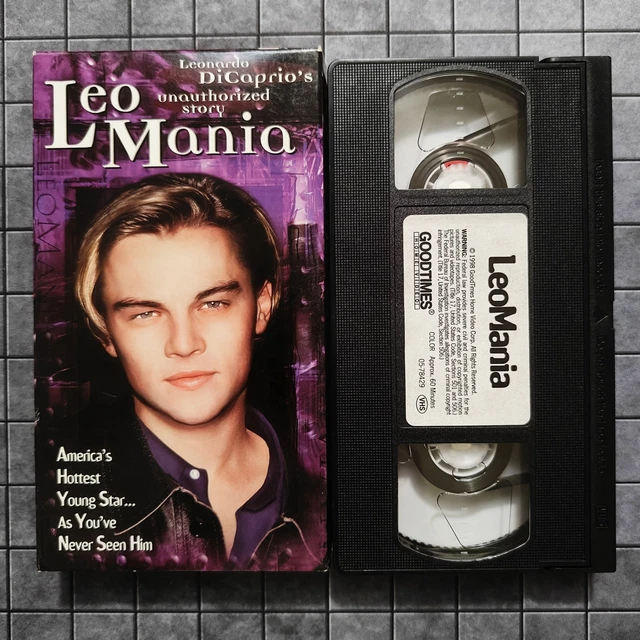 LEO MANIA - Leonardo DiCaprio Story Documentary (VHS, 1998) - RARE ...