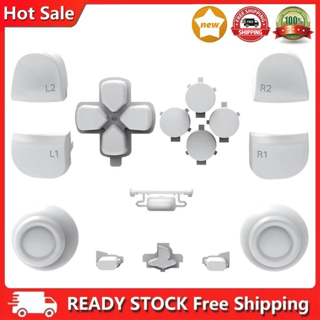 FOR DUALSENSE REPLACEMENT D-Pad R1 R2 L1 L2 Triggers Share Options Face ...