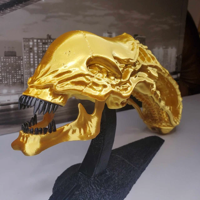 VERY LARGE XENOMORPH Alien Skull Model Figurine 3D Printed £65.00 ...