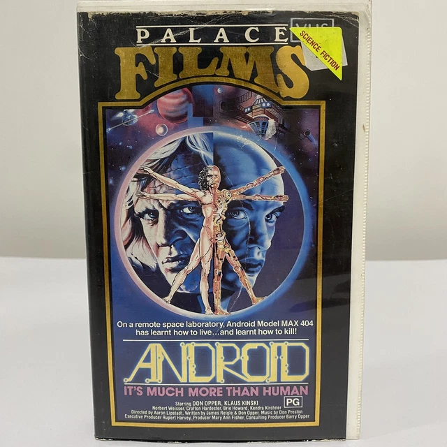 ANDROID (VHS, 1982) 80s Robot Sci-Fi Movie VHS Video Tape Vintage ...
